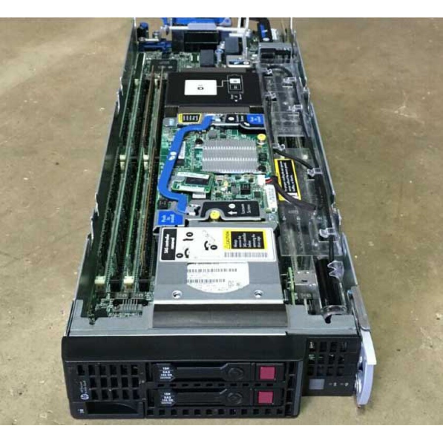 HP BLc7000 G3 16x HP BL460c Gen8 256-Cores 512GB RAM 10GbE Blade Server ...