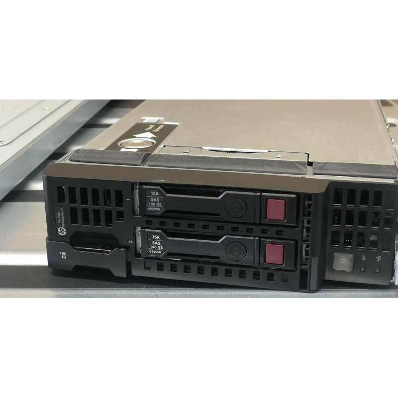 HP BLc7000 G3 16x HP BL460c Gen9 384-Cores 1TB RAM 10GbE Blade Server ...