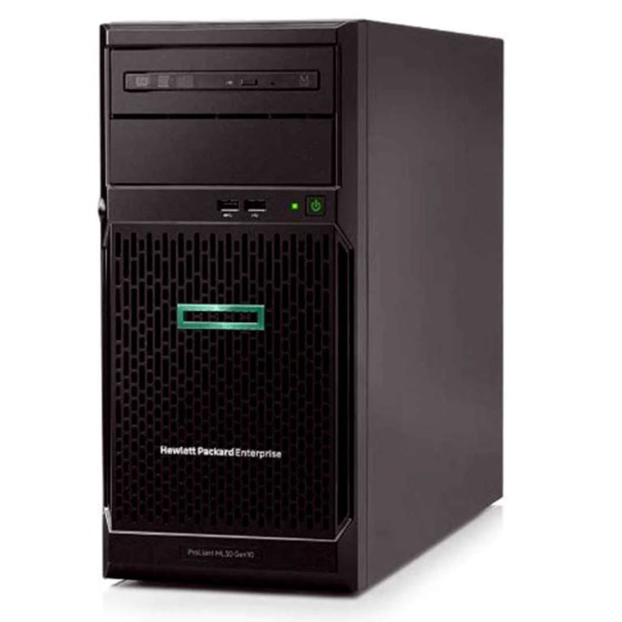 HPE ProLiant ML30 Gen10/Xeon E-2224 4-Core 3.40 GHz/64GB RAM/4x 1TB SATA HDD/PSU | Refurbished s ...